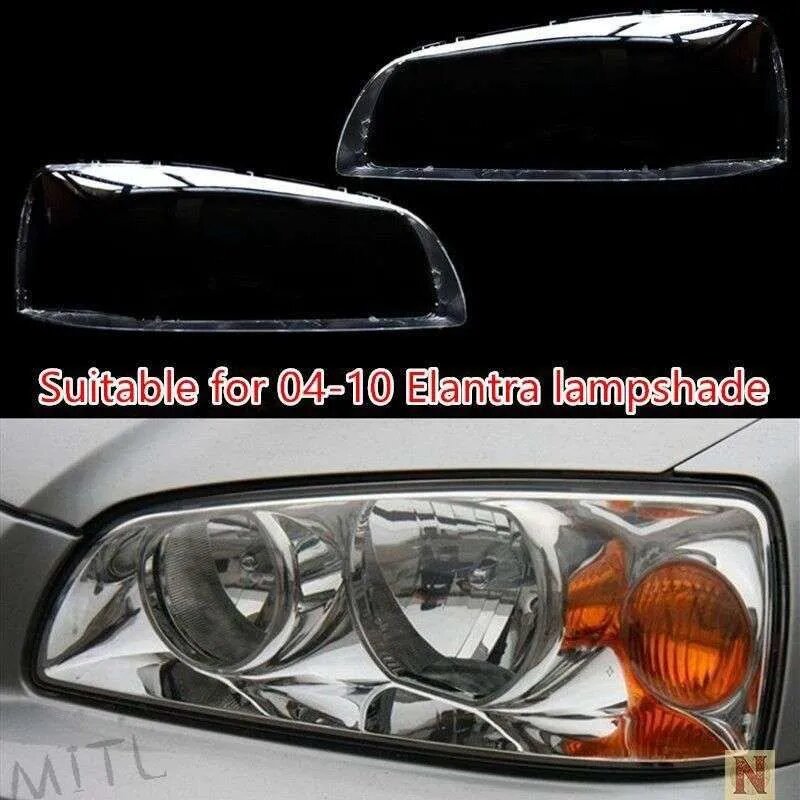 Стекло фары Hyundai Elantra HD-XD-UD (2004-2010) 2 шт.