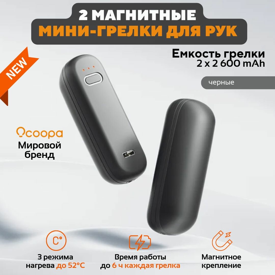 Электрическая грелка для рук Ocoopa UT2s mini
