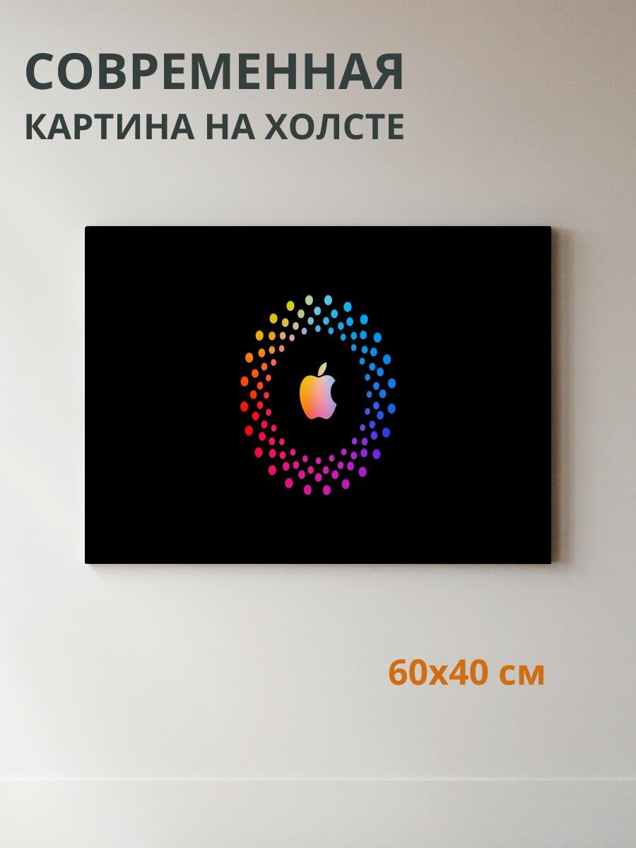 Картина на холсте Современный арт 60x40 см