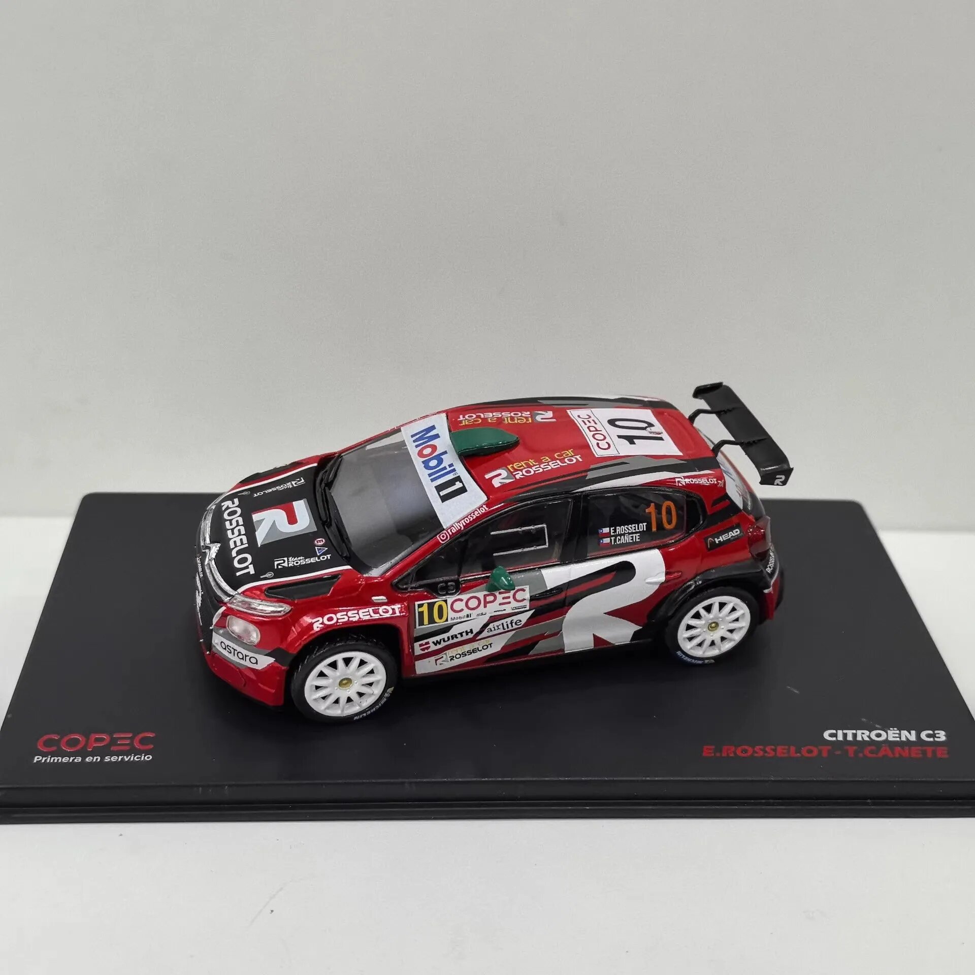 WELLY IXO Diecast CITROEN C3 WRC 1/43 модель автомобиля