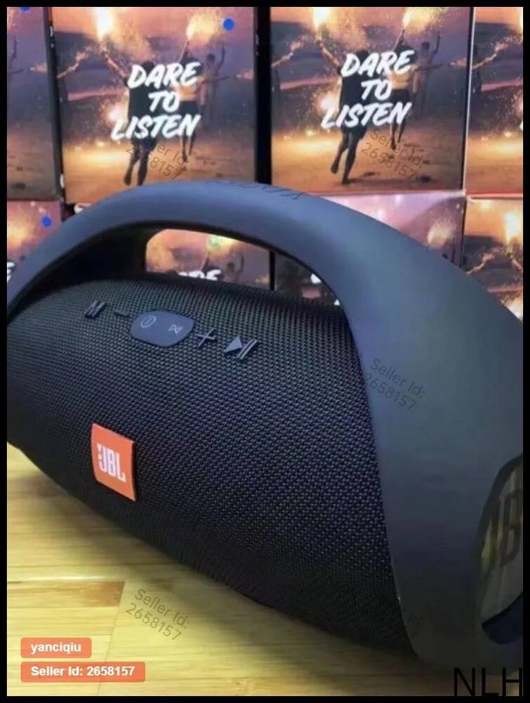 Портативная колонка с FM-радио беспроводным сабвуфером Bluetooth