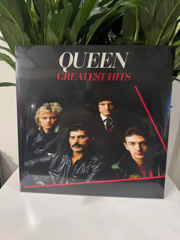 Виниловая пластинка Queen "Greatest Hits" (2LP, Альбом, 12", черный винил, два диска)