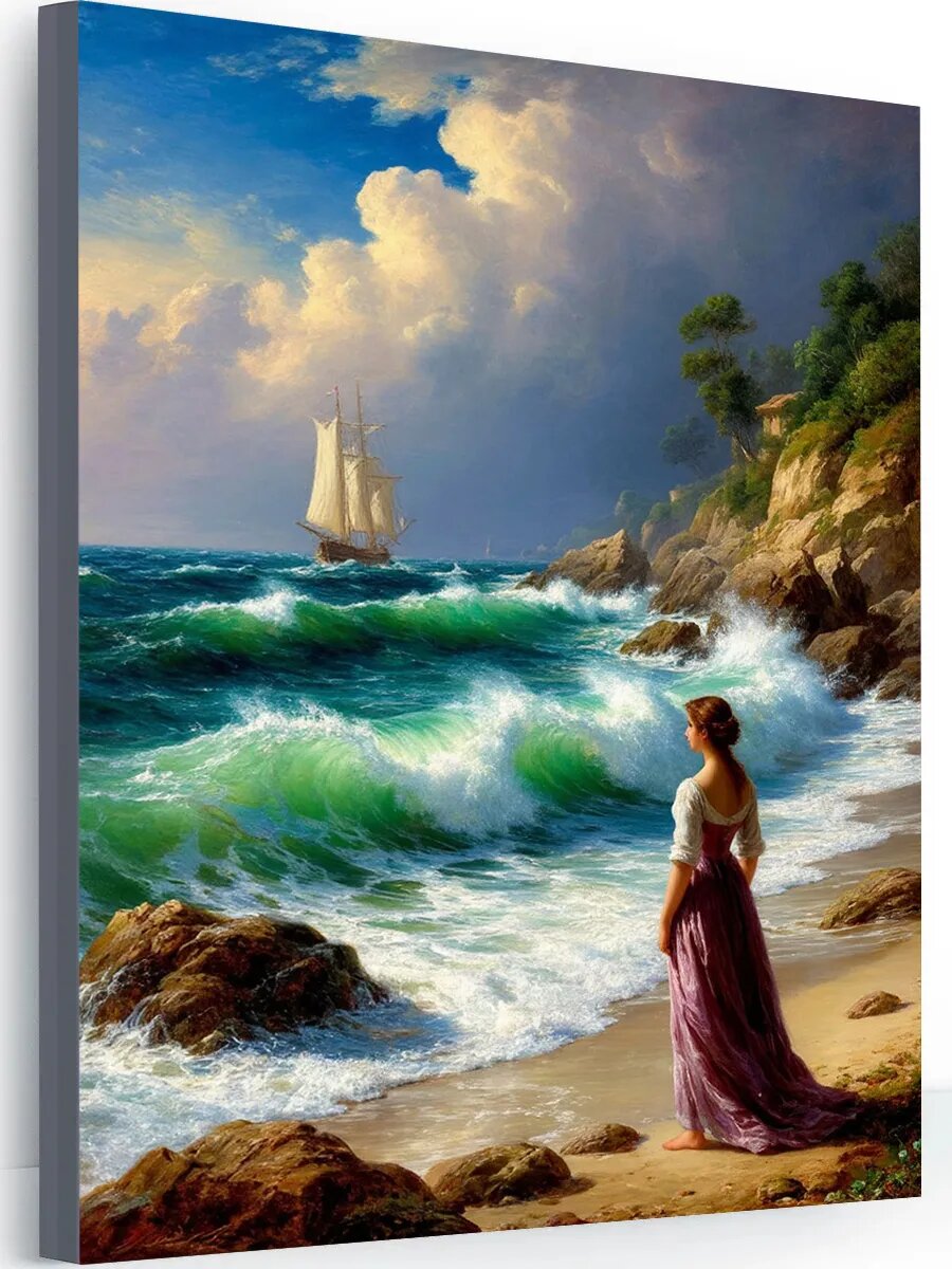 Картина на стену для интерьера "Природа", на подрамнике, 40 x 50 см