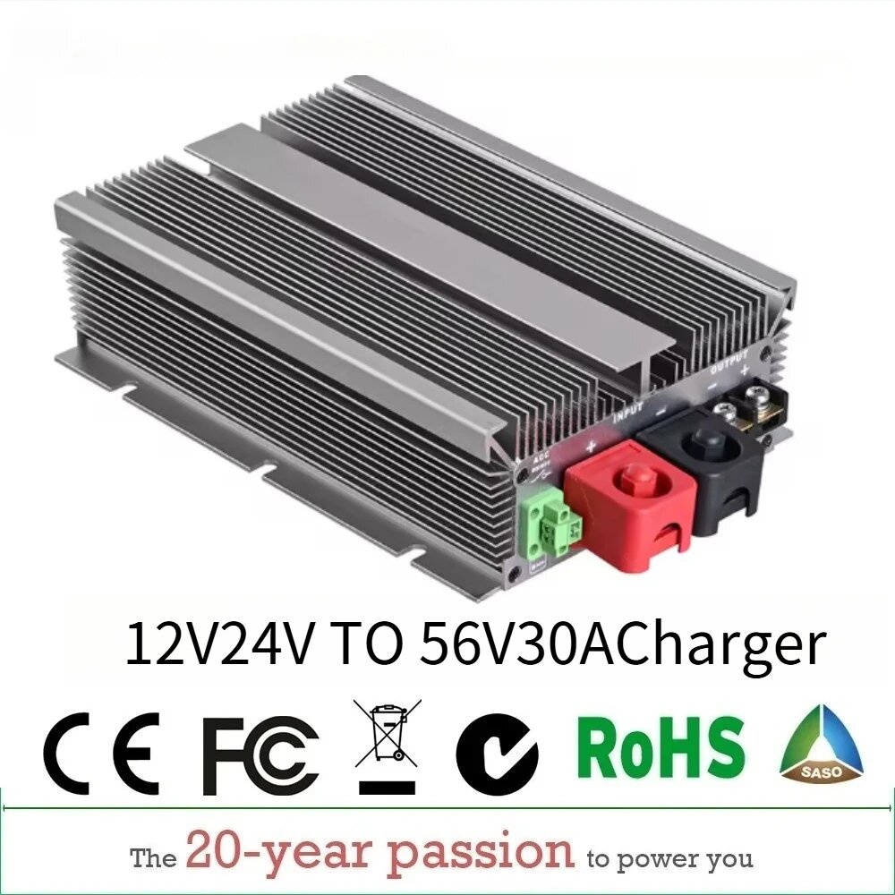 Преобразователь напряжения повышения DC 12V до 48V 56V 58V 20A 30A Стабилизатор автомобильный регулятор модуль повышения напряжения Цена завода UL ROHS