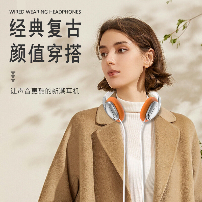Беспроводные наушники Bluetooth для музыки и спорта в синем цвете, комфортная посадка для повседневного использования