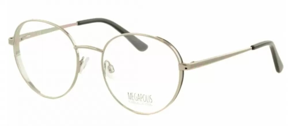 Оправа корригирующих очков Megapolis Freeline 2141 green. круглая. с флексами