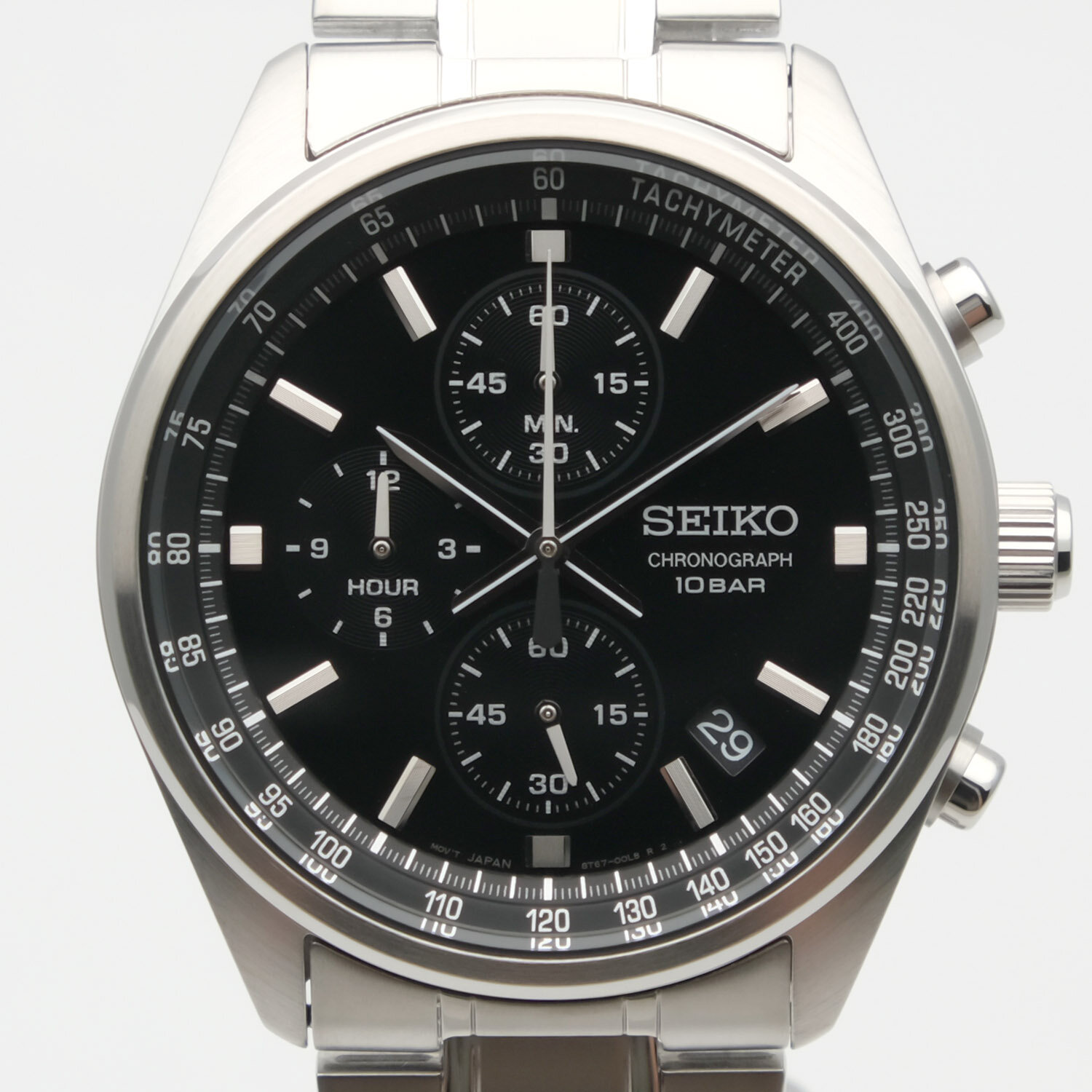 Наручные часы SEIKO, черный — фото 1