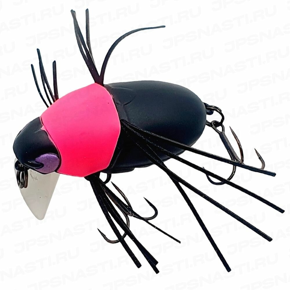 Японский воблер на голавля Jackall Chubby Bug 35, 3.7 г, #pink heads / Воблеры Шакал / Приманки для ловли хищника