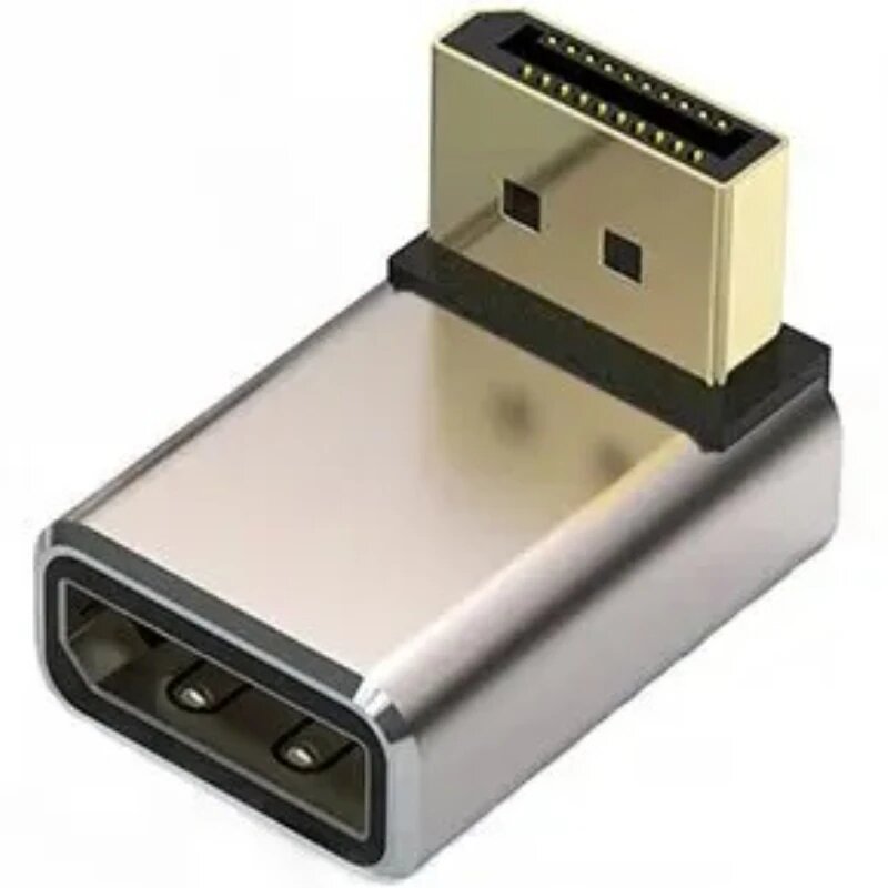 Вертикальный адаптер DP 1.4 8K60Гц, Up 270, золотой