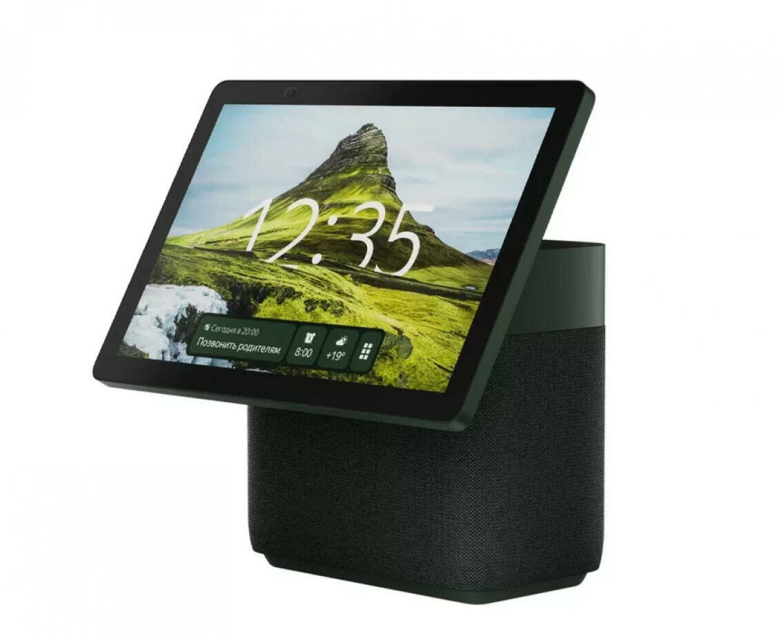 Умная колонка Яндекс Станция Дуо Макс с Zigbee, Green (Зелёный)