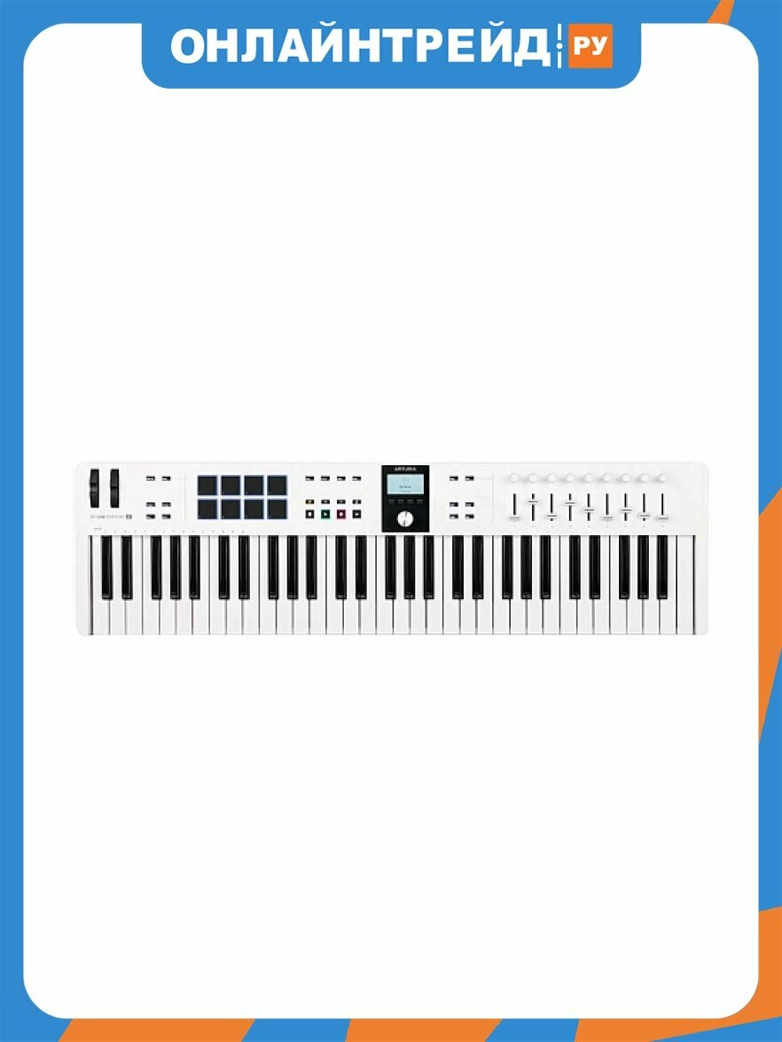 Клавиатура Arturia MIDI KeyLab Essential 61 mk3 White