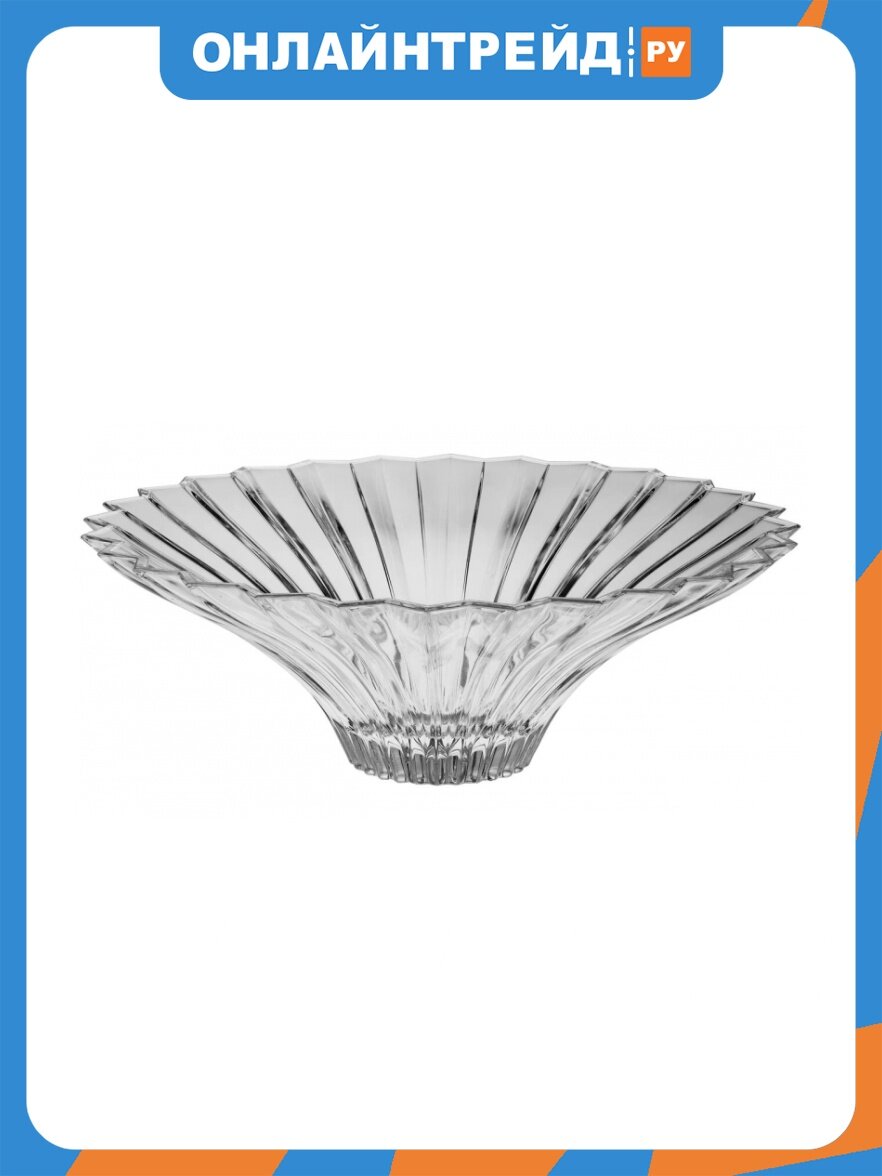 Салатник Crystal Bohemia BALLET, 24,5 см, хрусталь