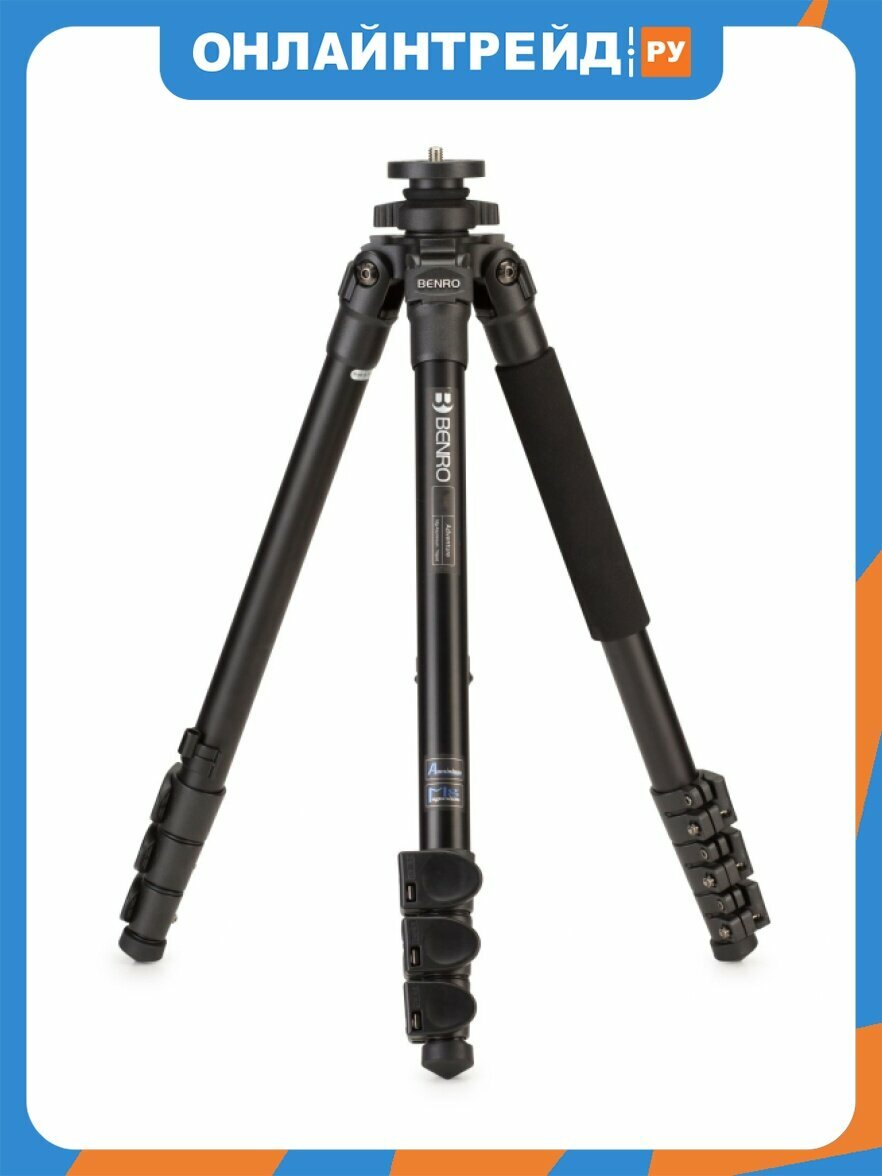 Штатив Benro TAD38A Adventure для фотокамеры алюминиевый с клипсами