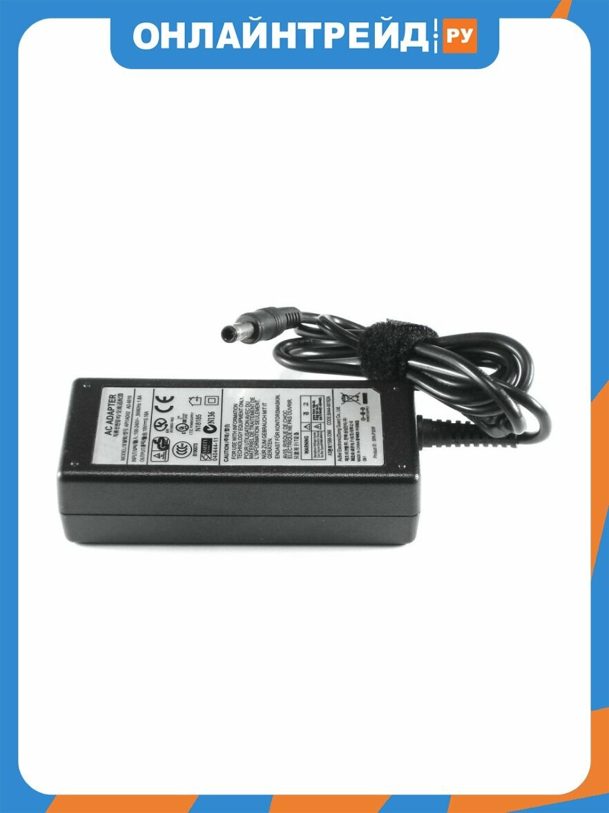 Блок питания (сетевой адаптер) VB Parts VBPARTS для ноутбуков Samsung 19V 3.16A 5,5х3,0 pin HC