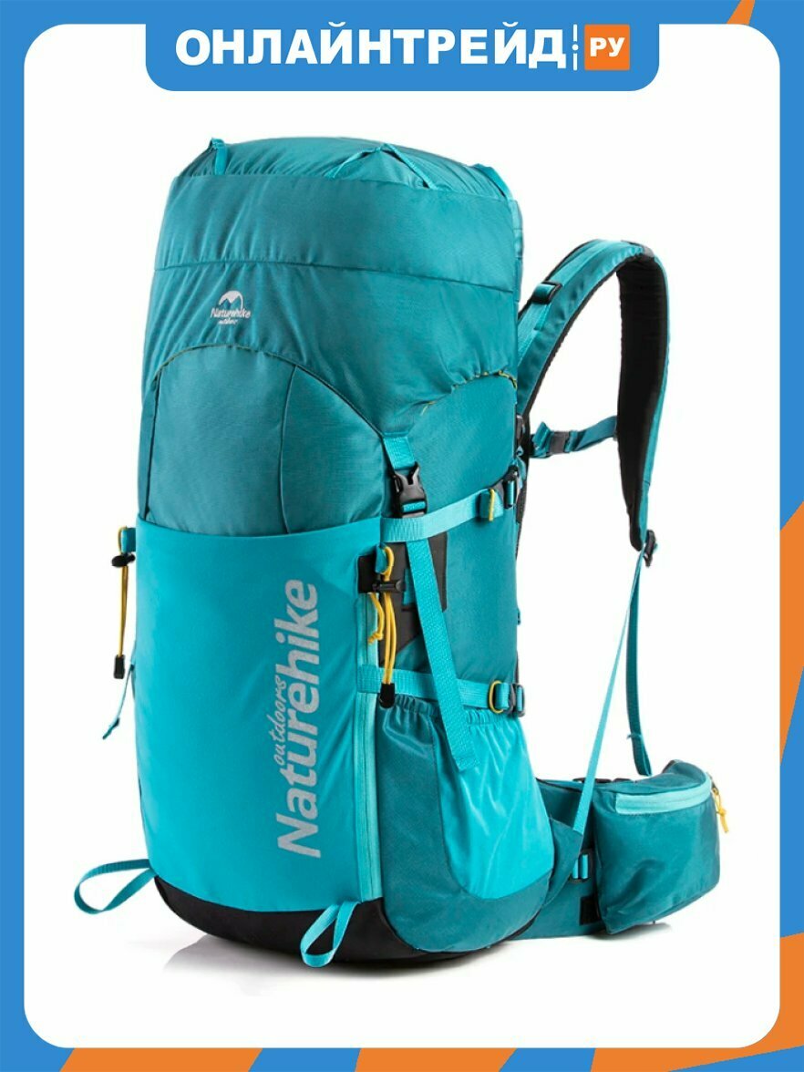 Naturehike Рюкзак туристический 45 л, голубой NH18Y045-Q-BL