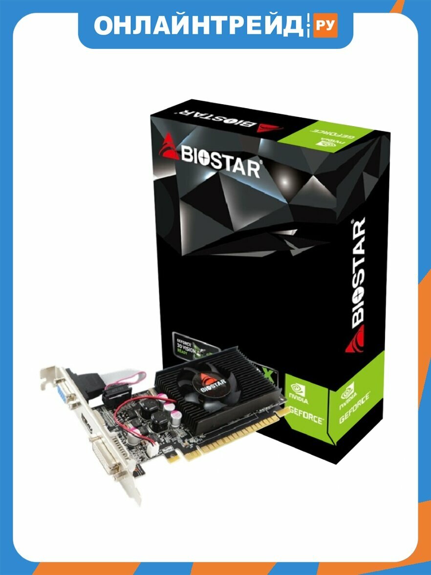 Видеокарта Biostar GeForce GT 210 1G LP