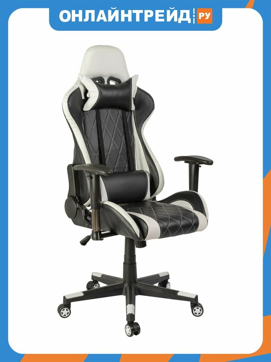 Компьютерное кресло Меб-фф MFG-1022-black white