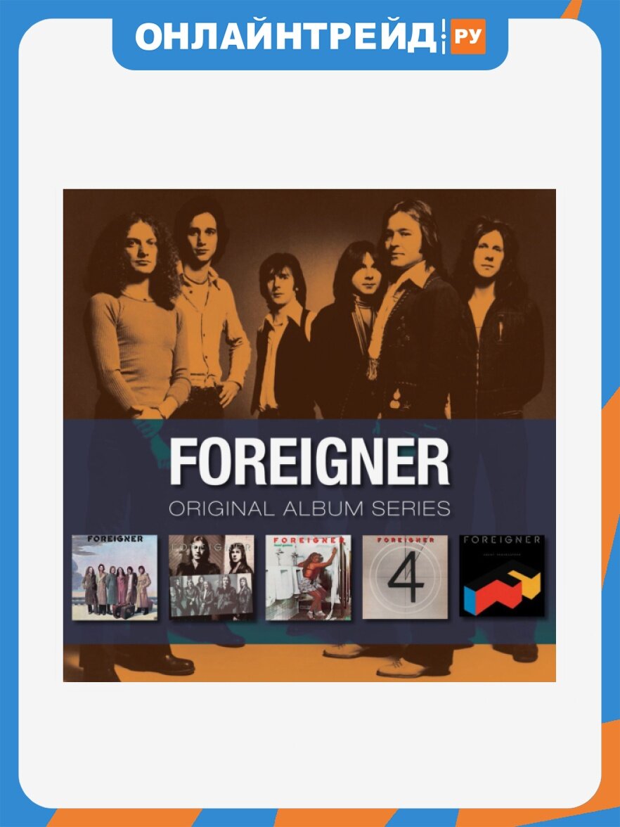 Компакт-диск Warner Music Foreigner - Original Album Series (5CD)