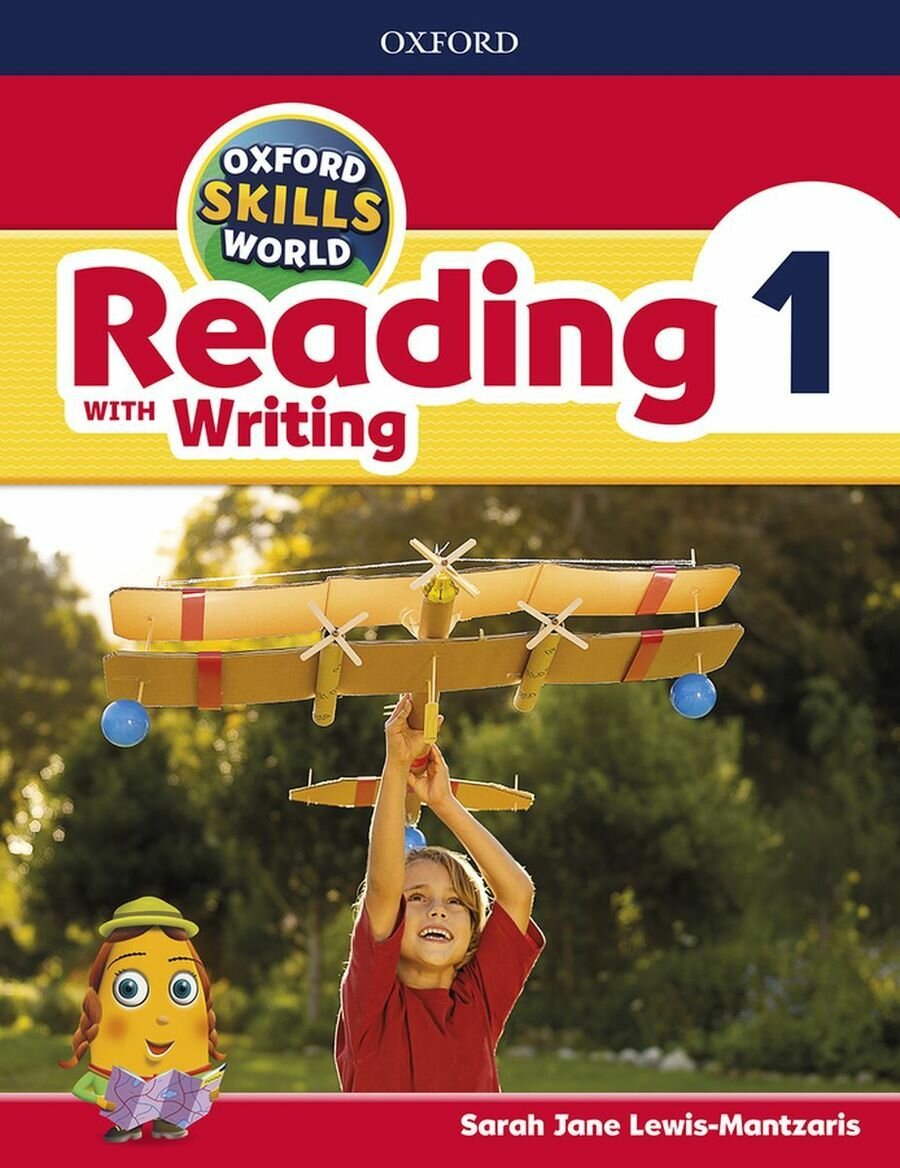 Oxford Skills World 1 Reading with Writing Student Book and Workbook учебник английского и рабочая тетрадь для детей, чтение и письмо