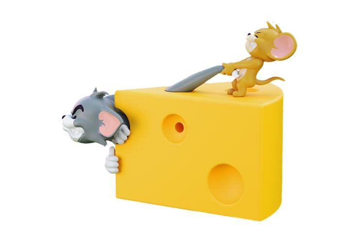 Коллекционные фигурки унисекс 52TOYS x Tom And Jerry Cheese Is The Power, Confirmed-Pull Cheese (Open)