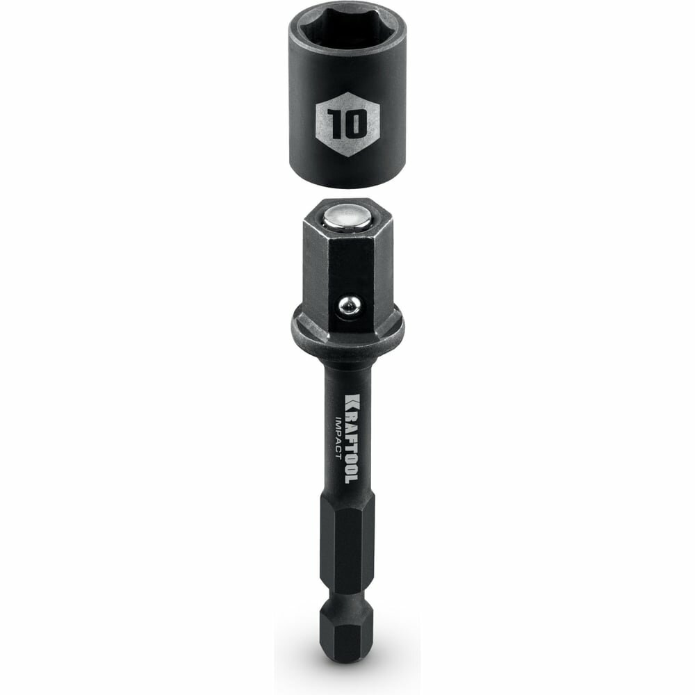 Бита с торцовой головкой KRAFTOOL Clean “Nut driver” 10 мм 26371-10