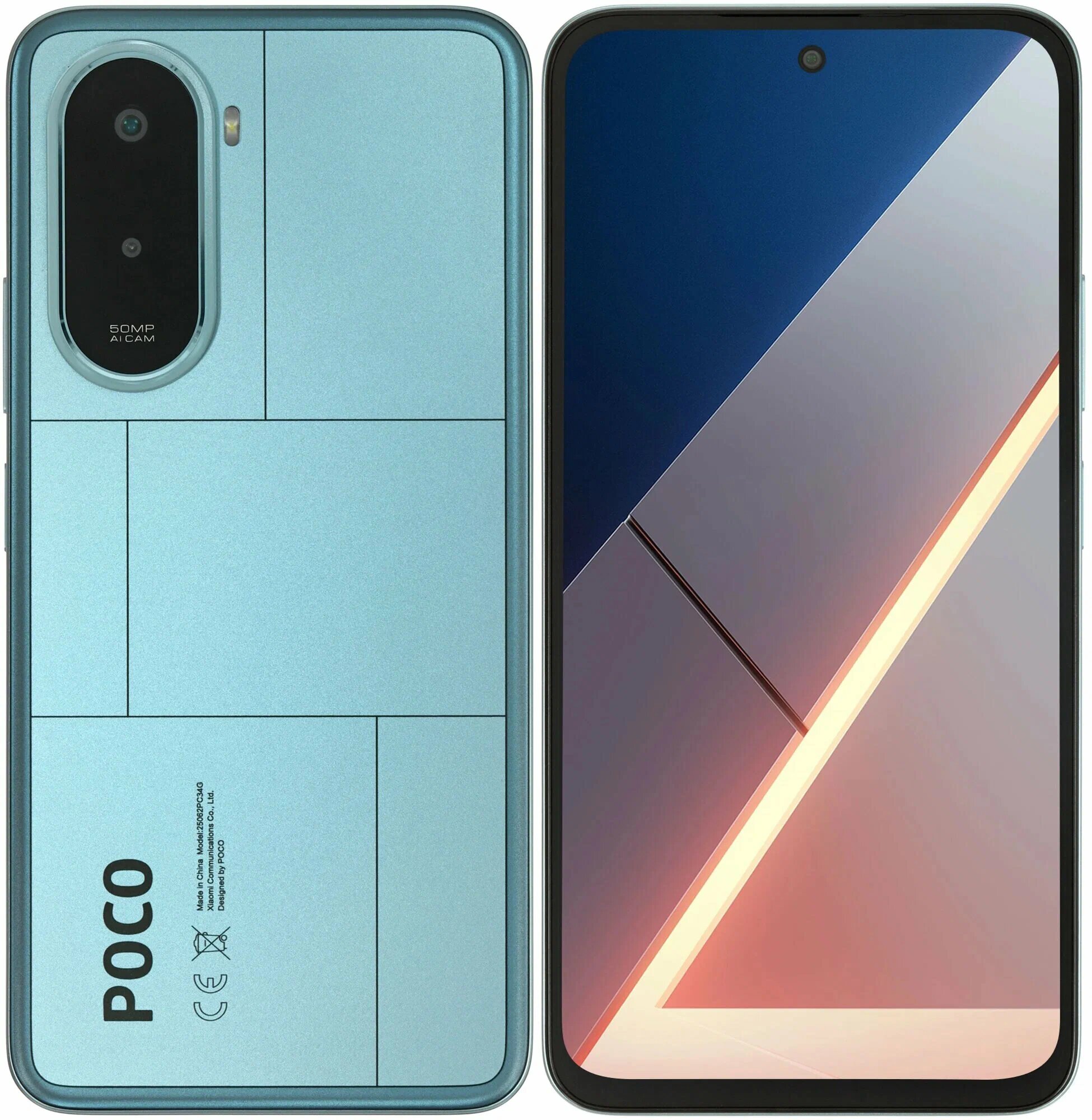 Смартфон Poco M7 6 GB / 128Gb,50 Мпикс,( Blue / Голубой ) (Россия)