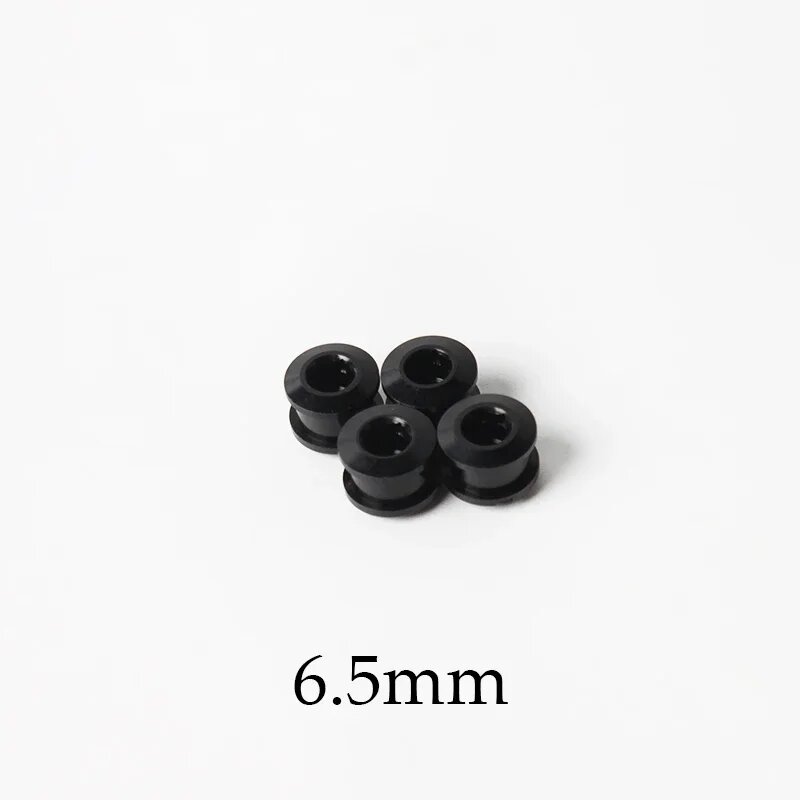 BUCKLOS Болты для велосипедной цепи 6,5/8,5 мм Черный, 4PC 6.5mm-Black