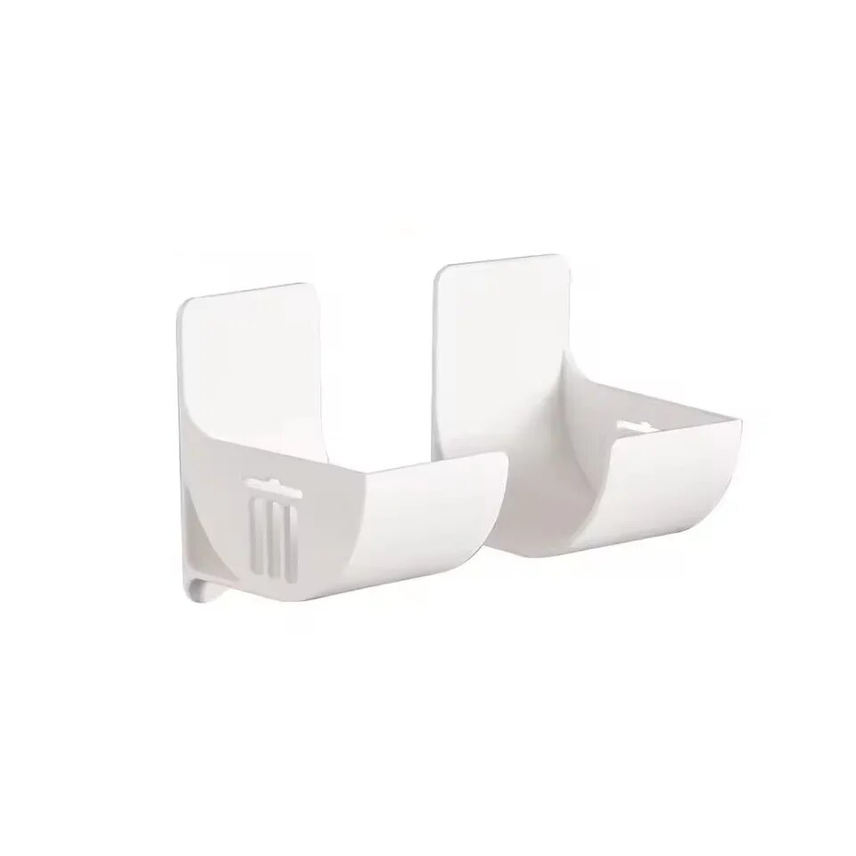 Пластиковая настенная полка для пленки и пакетов Белый, white 2pcs