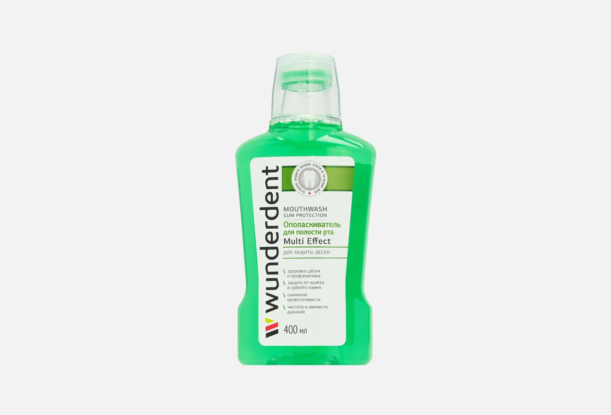 Wunderdent Multi Effect for Gum Protection Ополаскиватель для полости рта 400мл