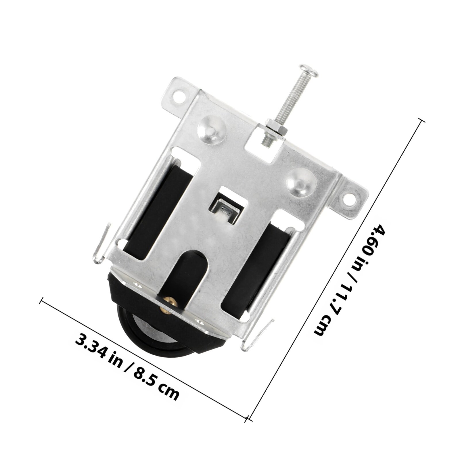 Надежное Колесо Для Раздвижных Дверей Шкафа Размером 11.70X8.50X2.50Cm