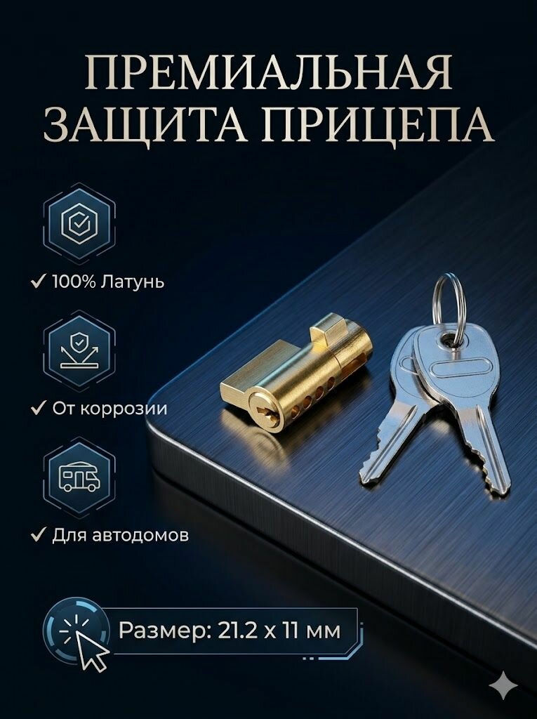 Замок для прицепа
