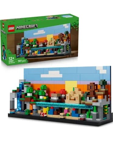 Конструктор LEGO Minecraft 21589 Мини-биомы 797 дет.