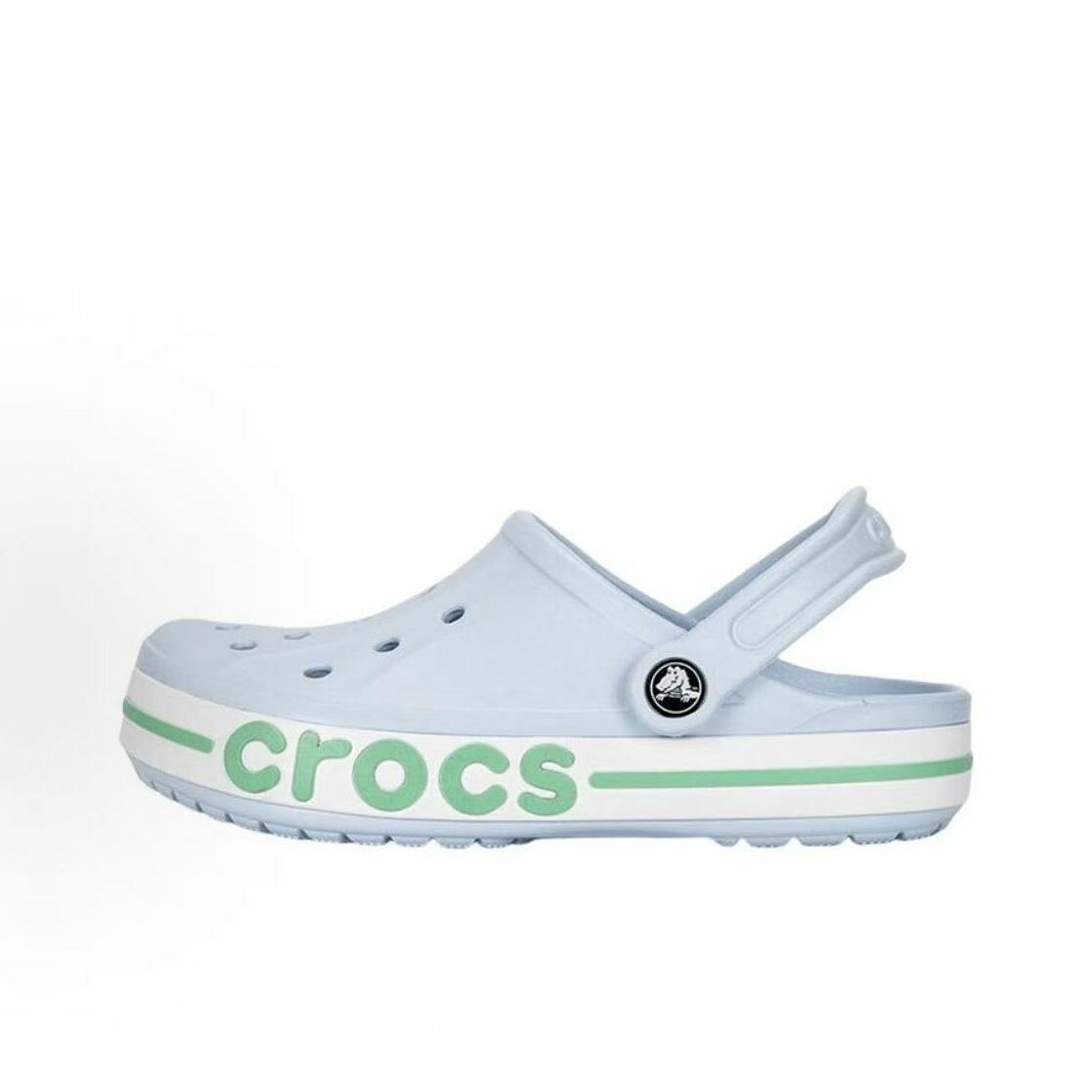 Crocs Летние сабо EVA унисекс белый легкие дышащие шлепанцы
