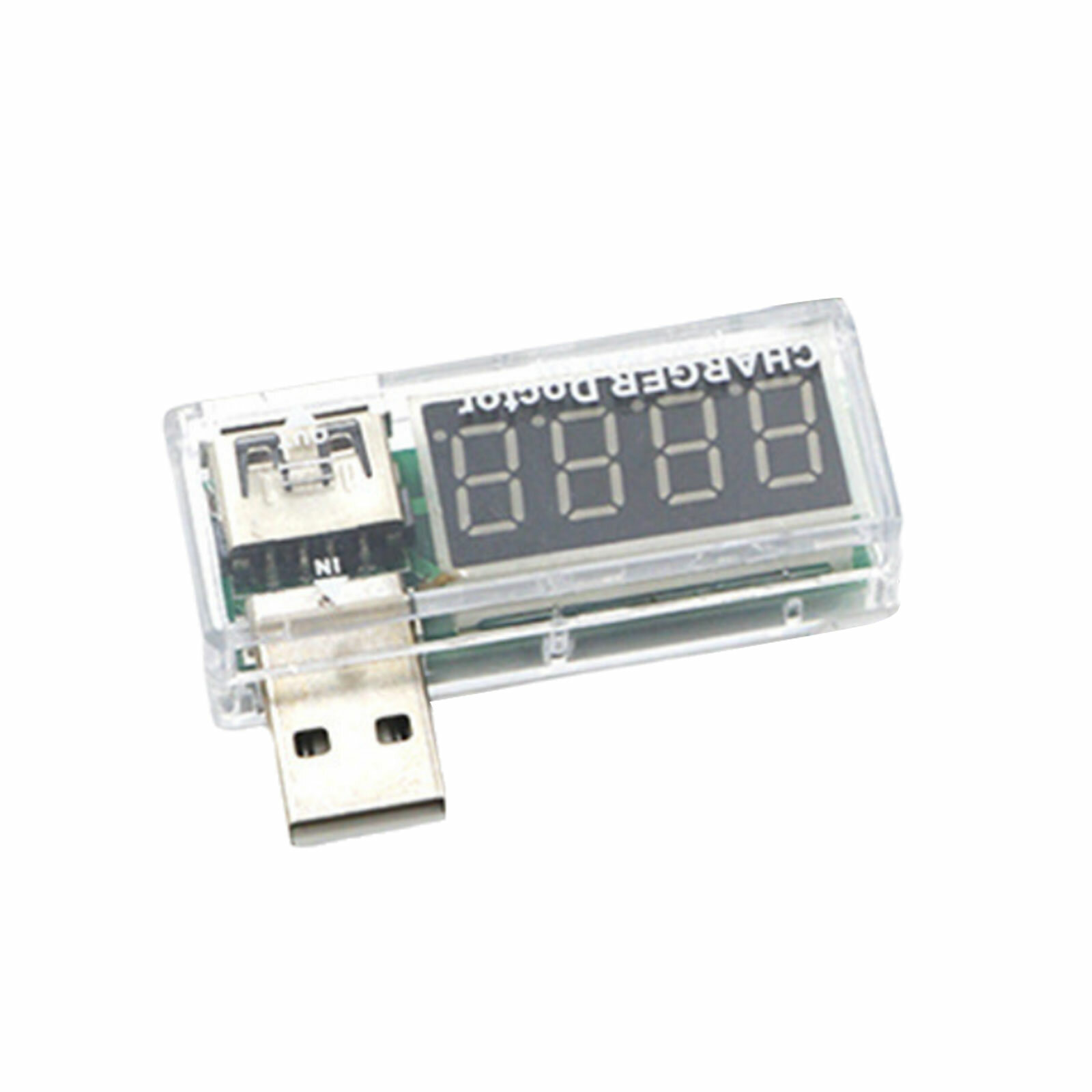 Портативный USB тестер мощности с цифровым дисплеем для