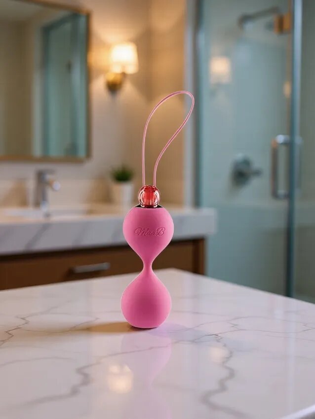 Вагинальные шарики Mae B "Lovely Vibes Love Balls", смещенный центр тяжести