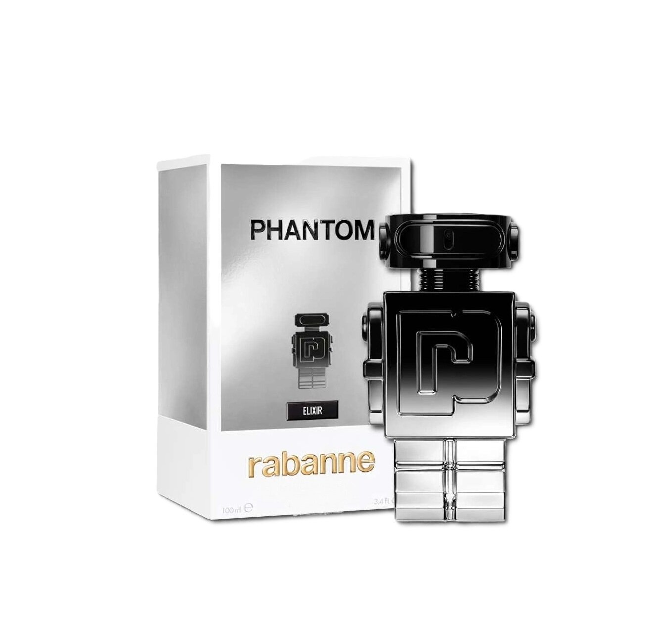 Paco Rabanne Phantom Elixir 100 мл духи мужские, древесные, водяные