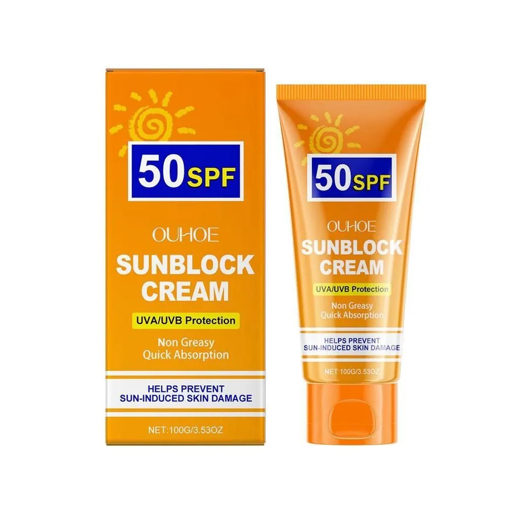 Флюид солнцезащитный SPF 50+ без отдушек,100 г