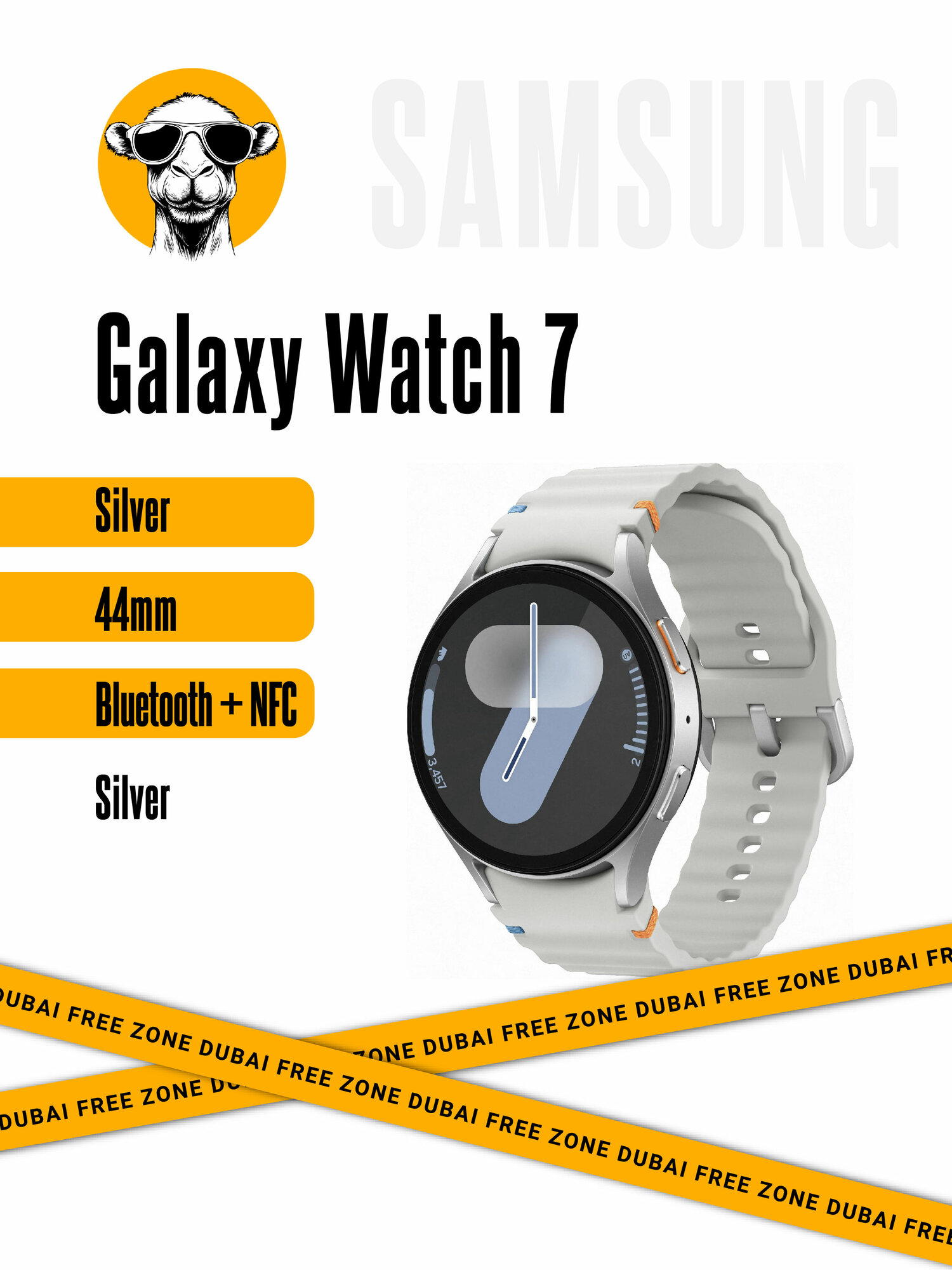 Смарт-часы Samsung Galaxy Watch 7 44mm Silver