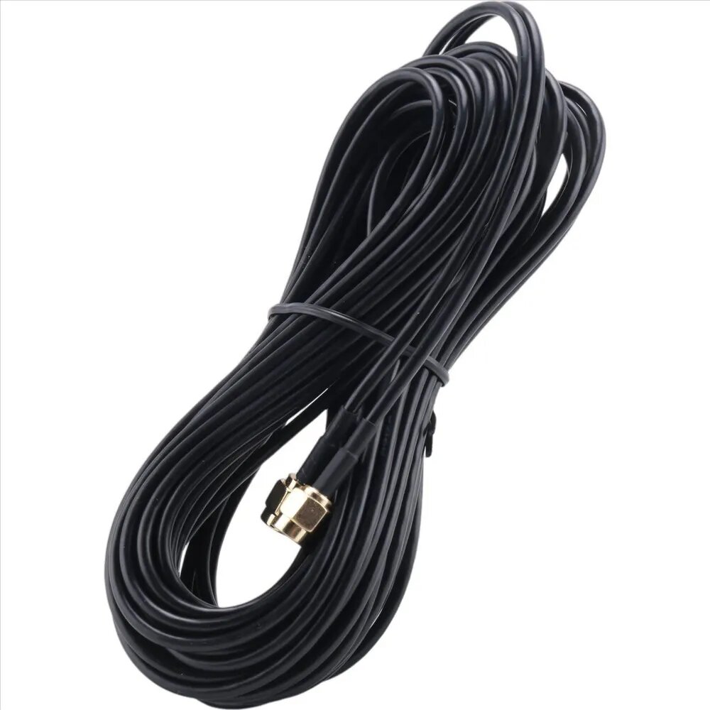 10 м SMA Коаксиальный коаксиальный разъем с разъемом Male M-M RG174 Удлинительный кабель Золото