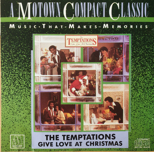 The Temptations. Give Love At Christmas (US, Motown, MCD09078MD, 1987, импортный компакт-диск) CD