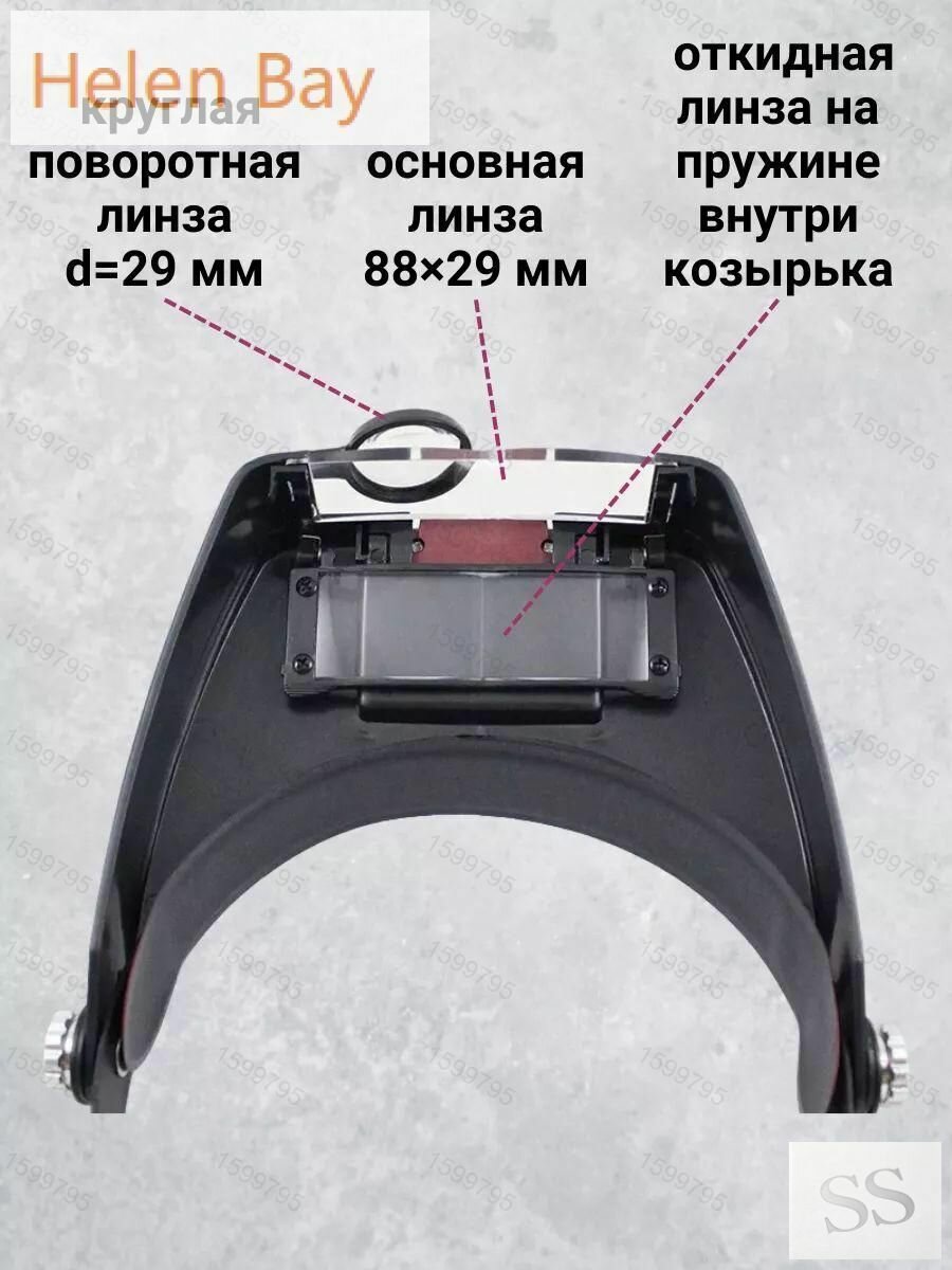 Лупа, диаметр: 120 мм — фото 1