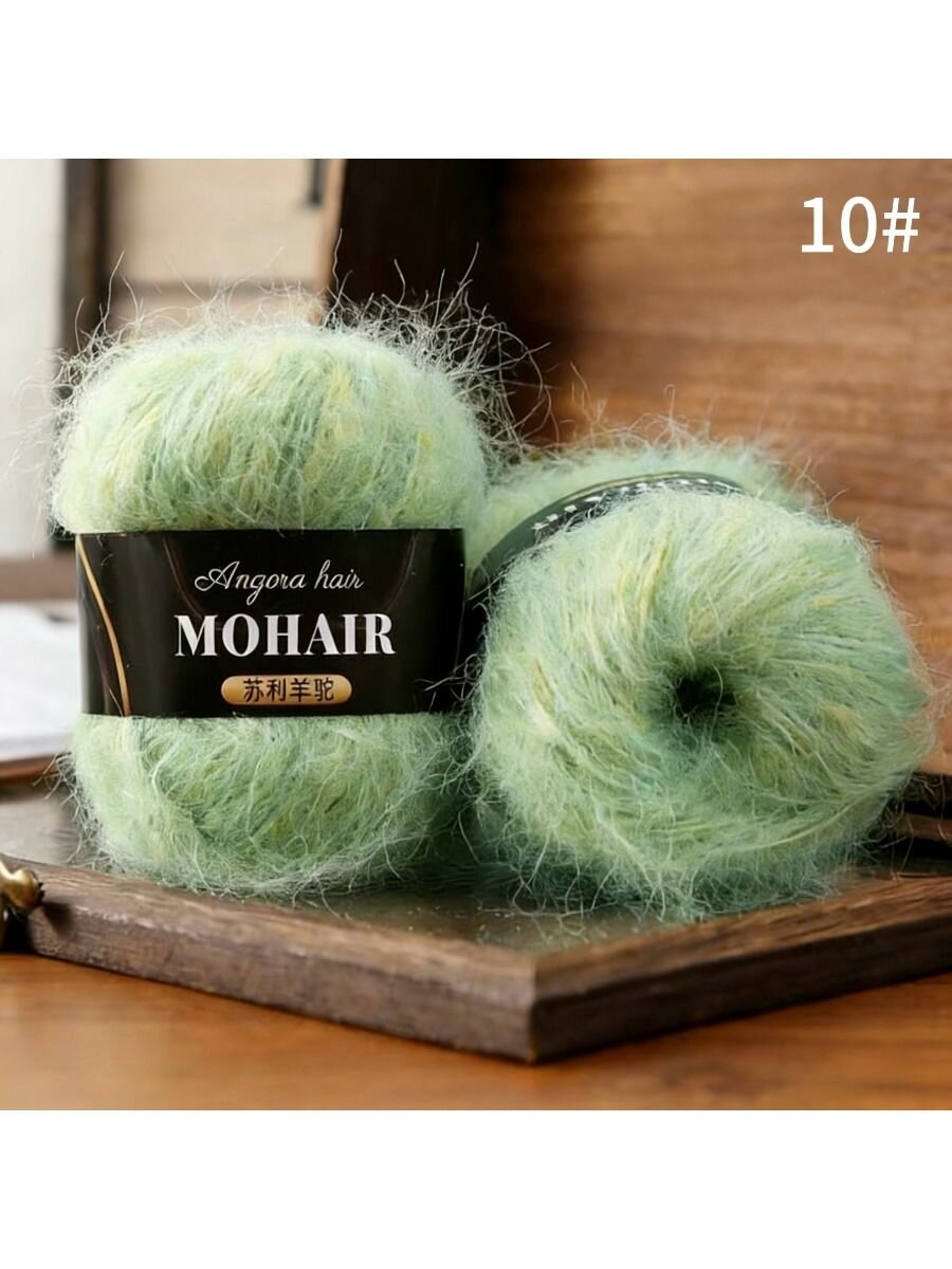 Пряжа из альпаки и мохера, для свитера ручной работы, сделай сам,1 кусок