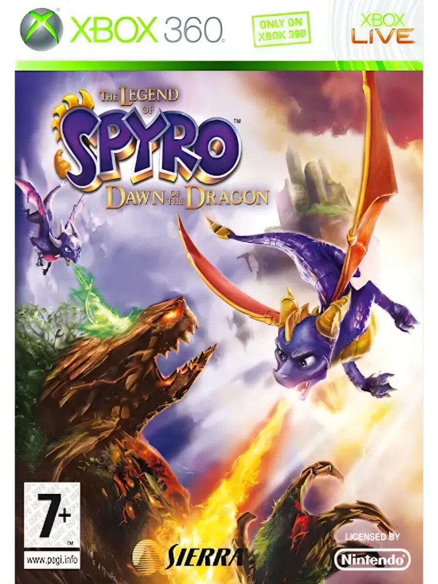 The Legend of Spyro Dawn of the Dragon (XBOX360 CHiP)