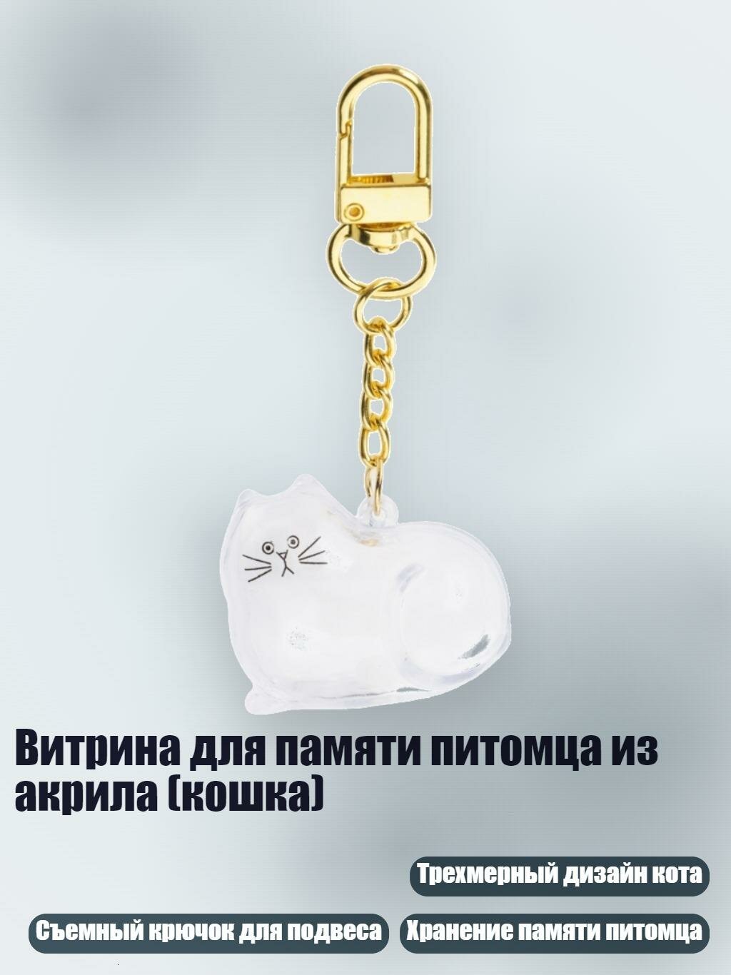 Витрина для памяти питомца из акрила (кошка), Рисунок 6