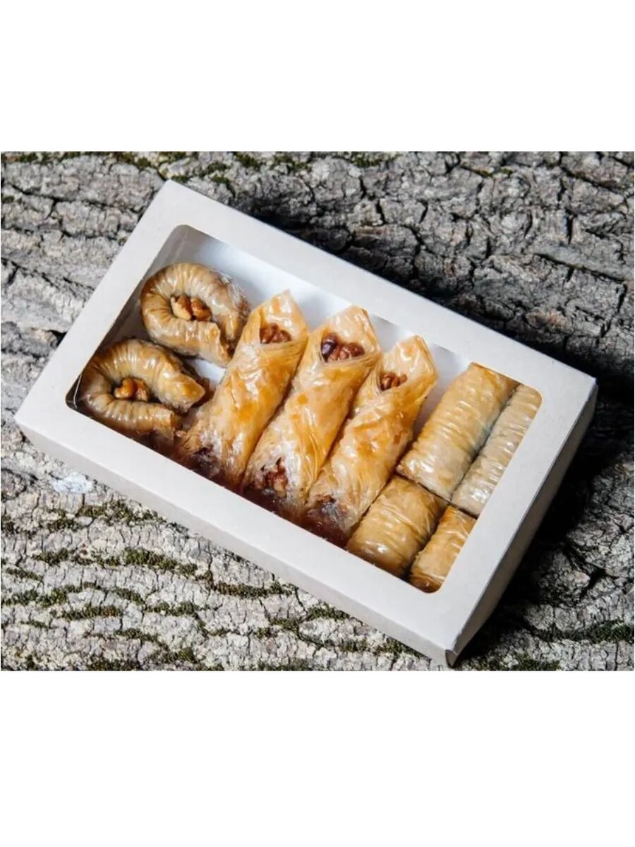 Пахлава Ассорти 350 грамм ( "Бурма" ,"Бабочка", "Гнездышко")/пахлава Anatolian Baklava