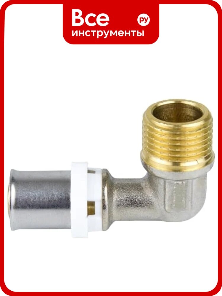 Угольник Aquasfera МП пресс латунь Дн26х3/4х90гр НР 8006-05 027-8829