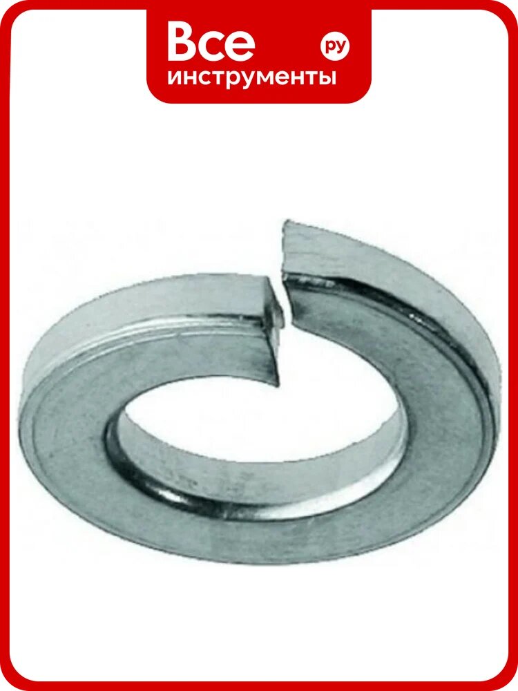 Пружинная шайба гровер DINFIX DIN 127 сталь А2, резьба М3, 500 шт, по ГОСТ 6402-70, соответствие