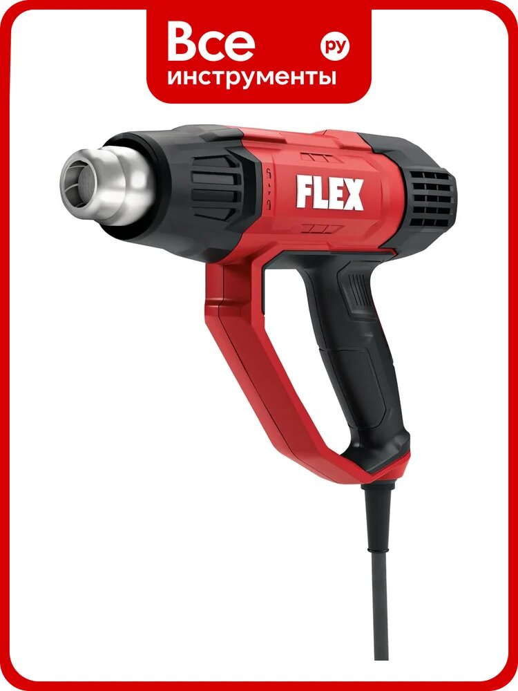 Строительный фен Flex HG 650, 2000Вт, ЖК-дисплей, плавная регулировка температуры