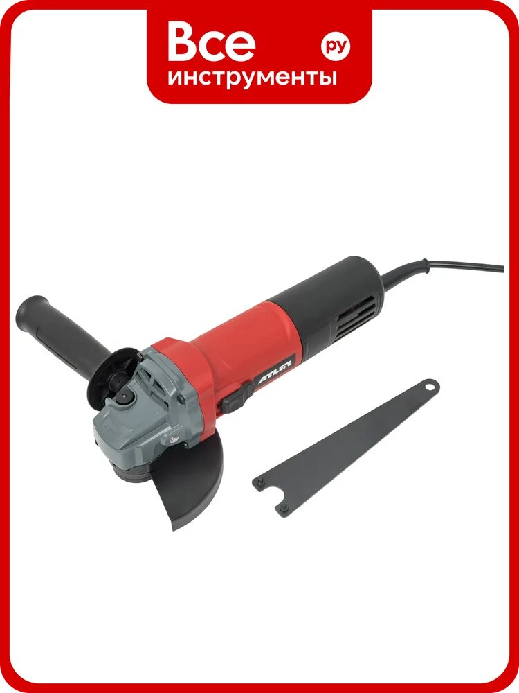 Угловая шлифовальная машина ATLET PGA125G9, 1000Вт, 12000об/мин, 125мм