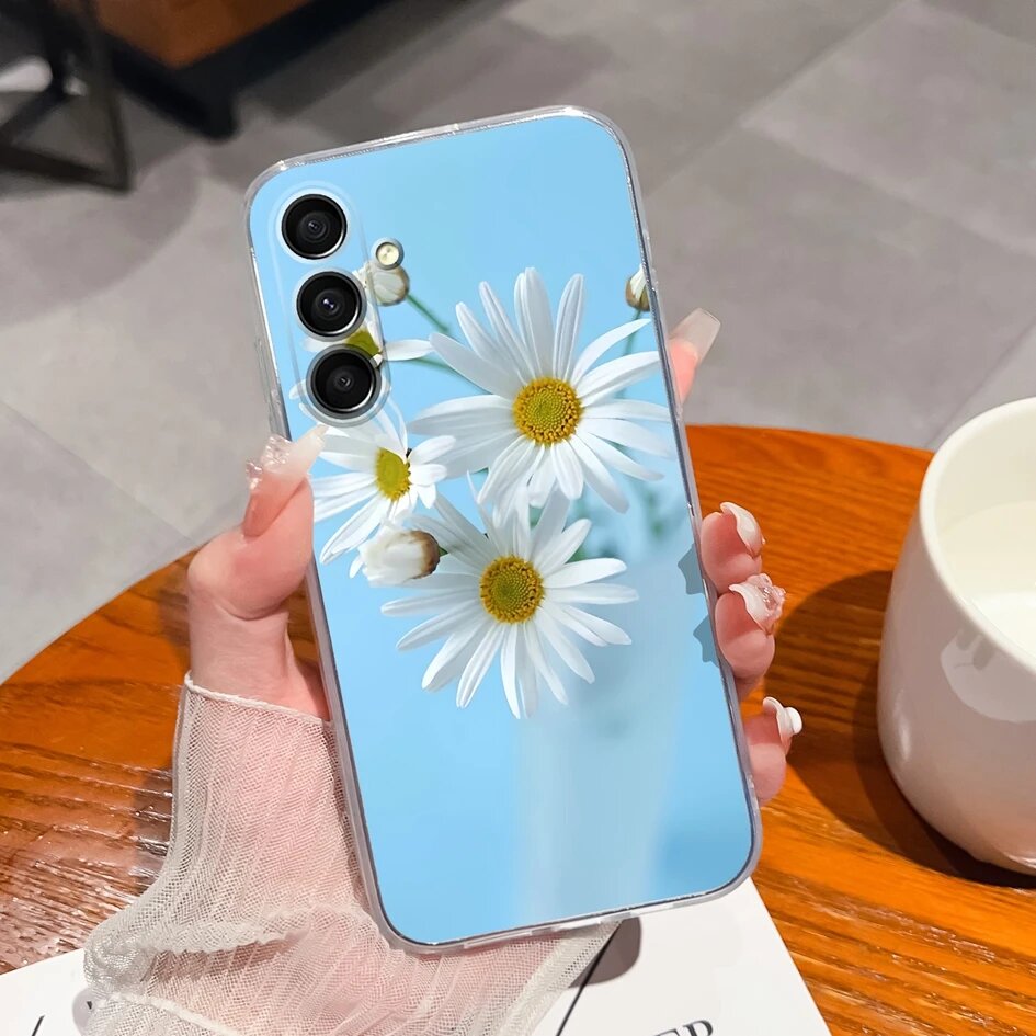 Чехол для телефона Samsung A16 4G Dreamy Starry Sky Patterns Прозрачный силиконовый защитный чехол из ТПУ для Samsung A16 Capa